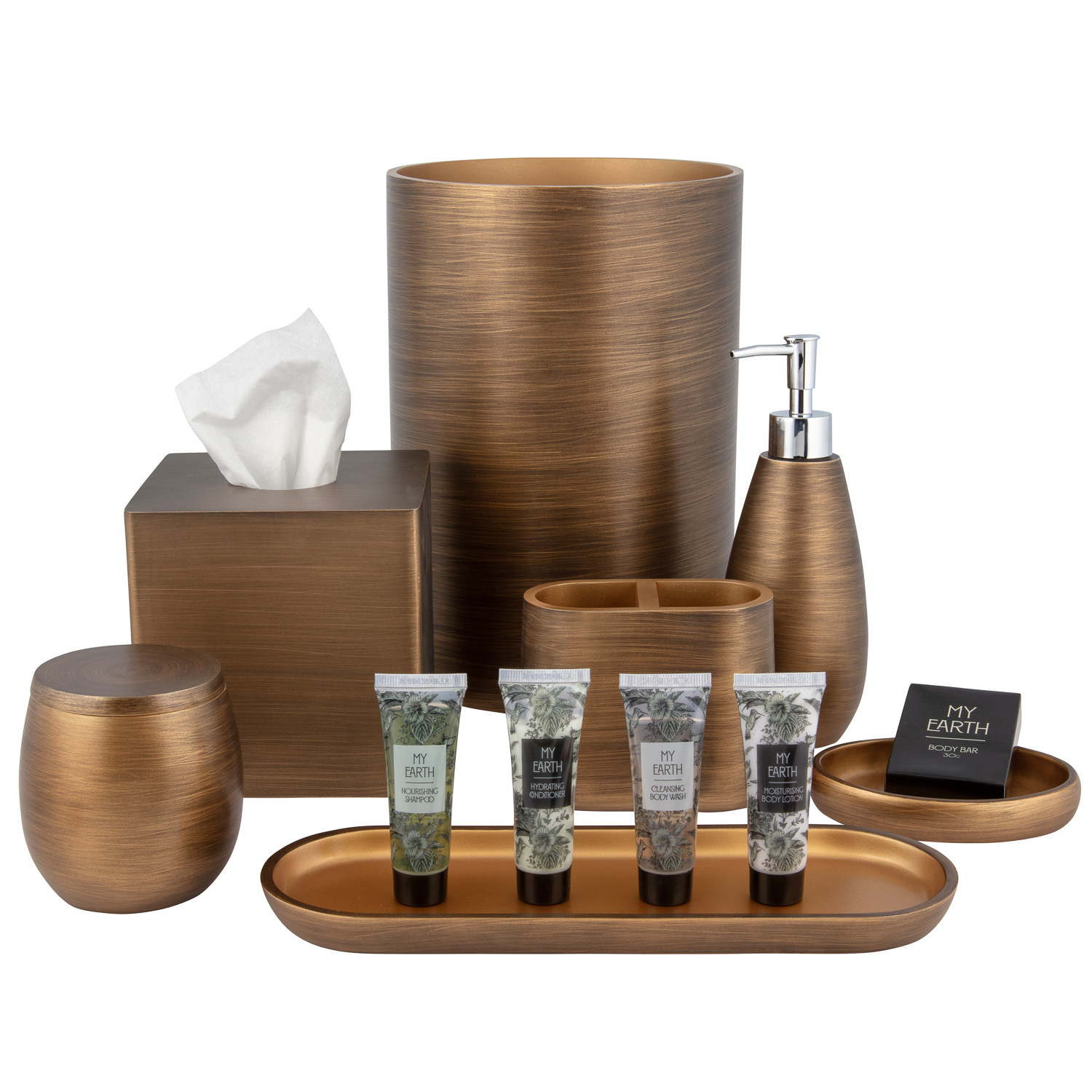 Urban Oasis Bronxe Bathroom Accessories | Mormax